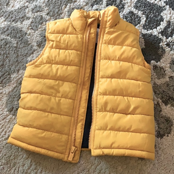 Old Navy | Jackets & Coats | Mustard Toddler Vest | Poshmark